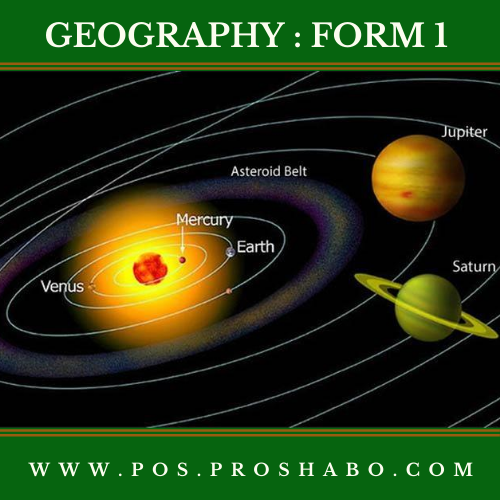 GEOGRAPHY: FORM 1: S4: 1 YEAR SUBSCRIPTION | PROSHABO ONLINE SCHOOLS